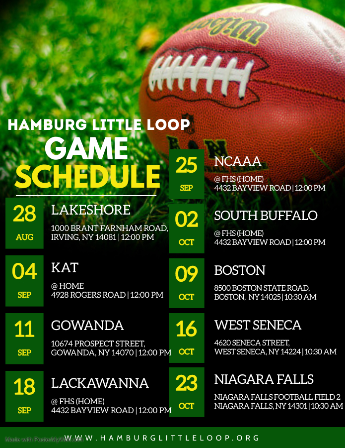 Hamburg Little Loop Football and Cheerleading > Home